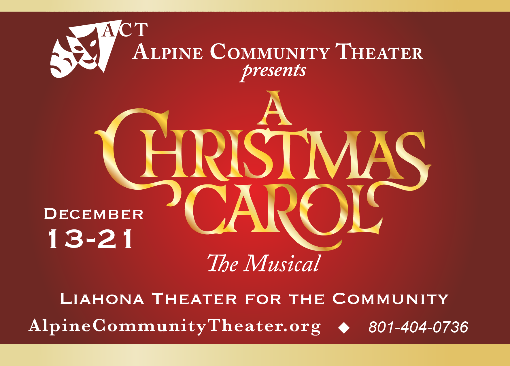 Alpine Community Theater – "Where everyone can get into the ACT!"